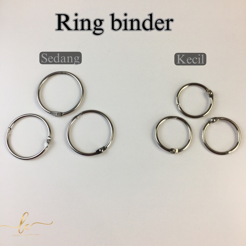 Jual Ring Buka tutup 2 cm / 3.5 cm / ring binder / ring buku sampel ...