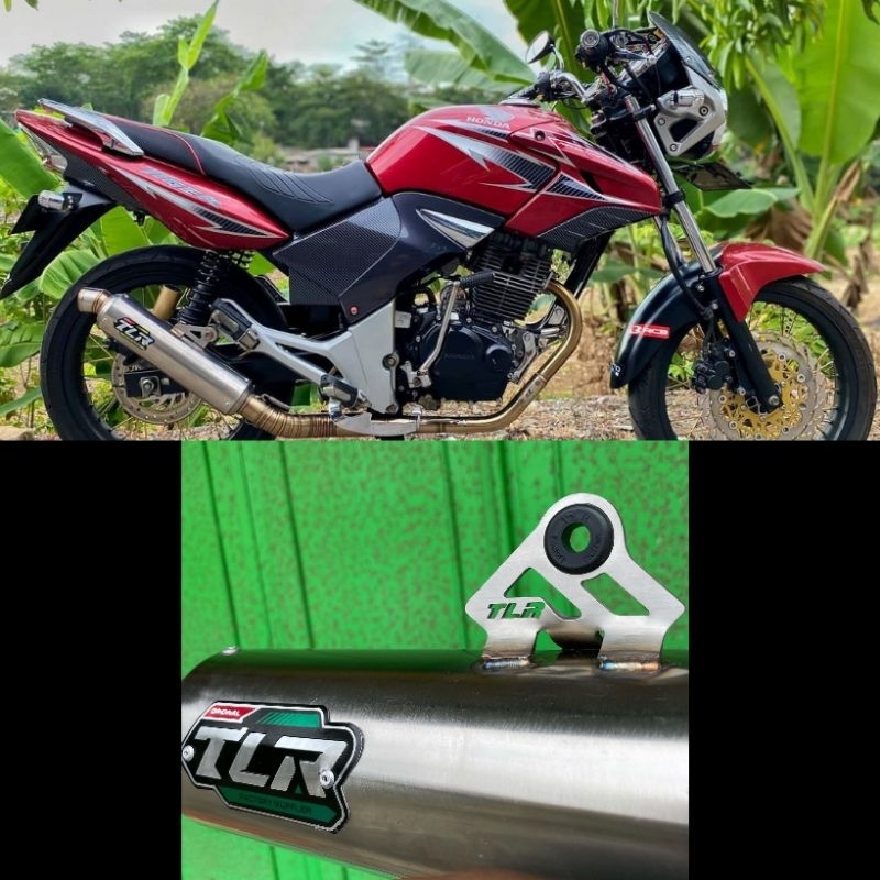 Jual Knalpot Honda Tiger Tirev By TLR Factory Mufler Ori Original ...
