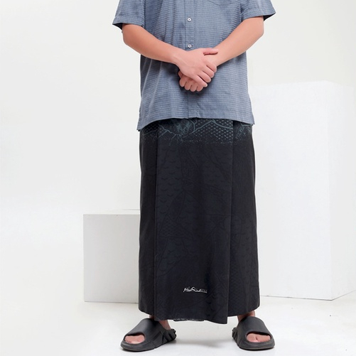 Jual Sarung Rabbani Palestina Sadiq SJ3 200 Hitam Motif Palestine Style ...