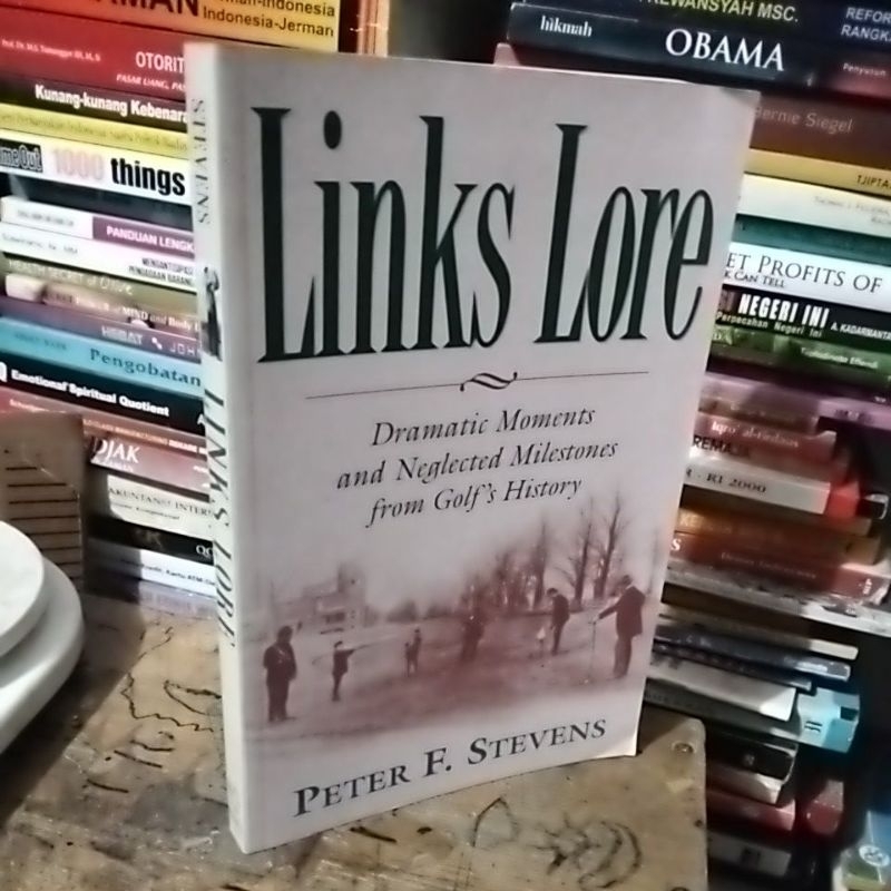 Jual Buku Import Golf LINKS LORE by Peter F Stevens | Shopee Indonesia