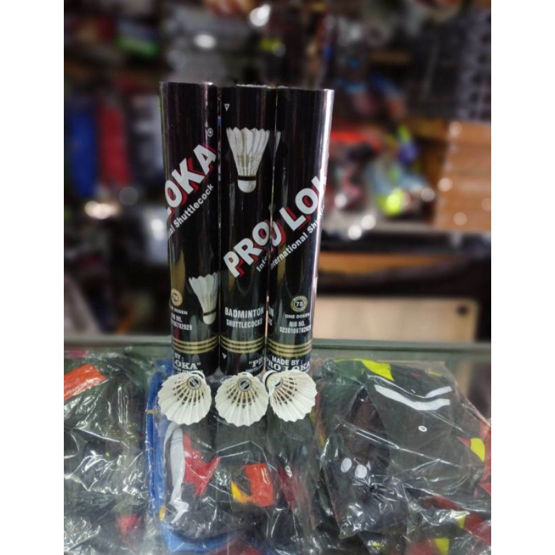 Jual Shuttlecock Pro Loka Original 1 Slop Isi 12pcs | Shopee Indonesia
