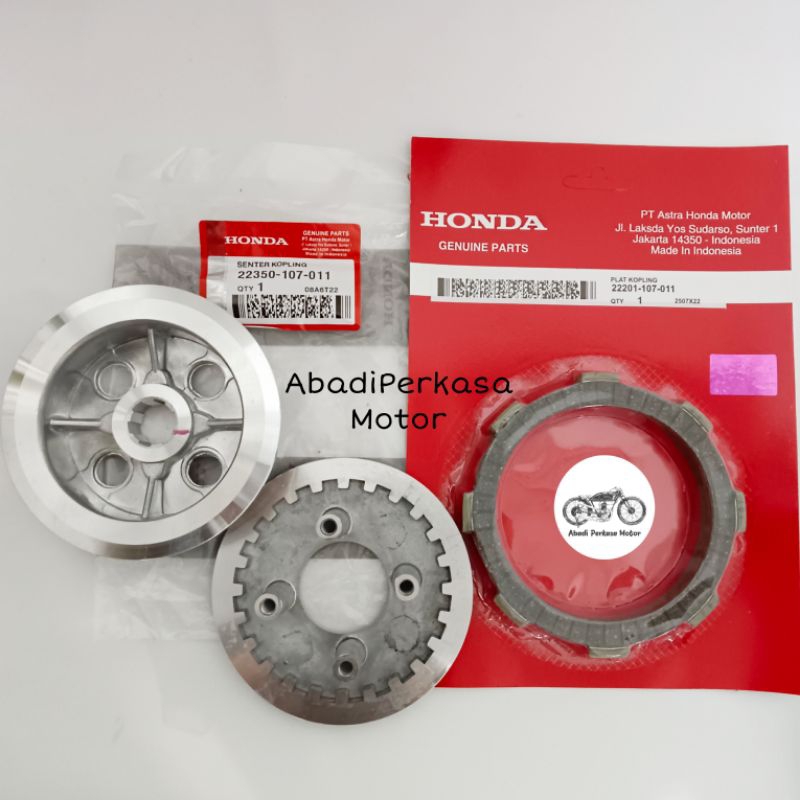 Jual Paket Plat Kopling + Rumah Kopling Honda Gl pro Gl Max Gl 100 Tiger Megapro Neotech (107 ...