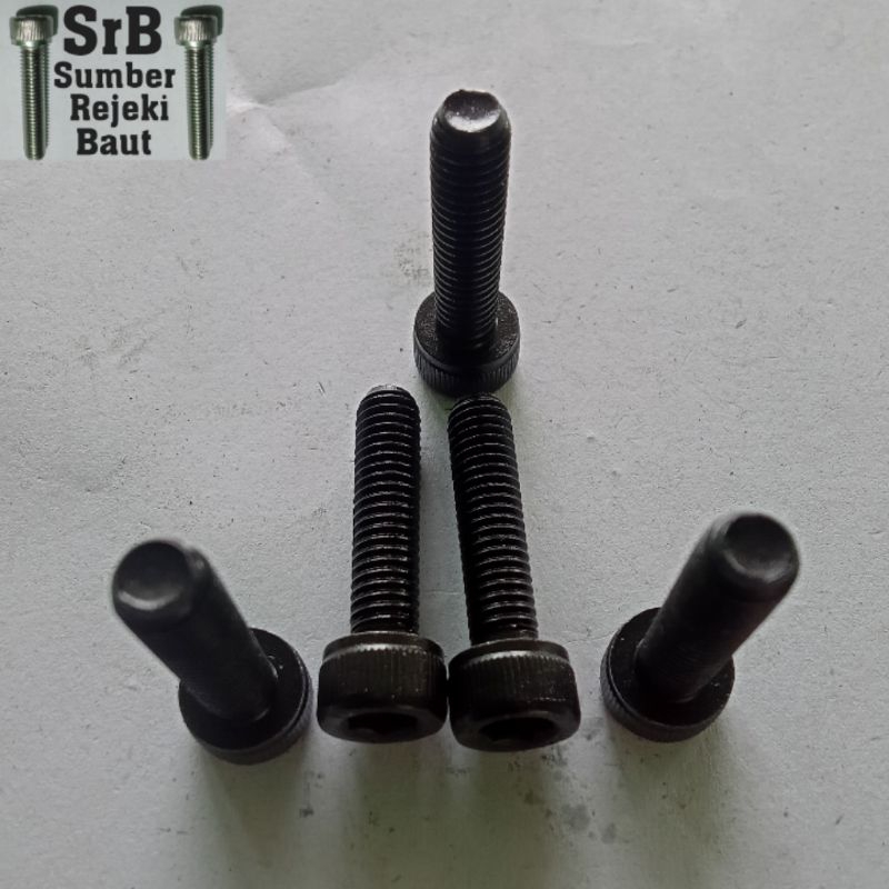 Jual Baut L hitam M6 X25 (2,5cm) Harga Satuan | Shopee Indonesia