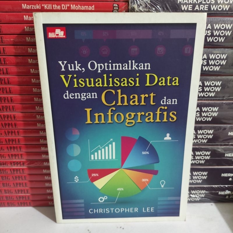 Jual BUKU MURAH ORIGINAL : YUK OPTIMALKAN VISUALISASI DATA DENGAN CHART | Shopee Indonesia