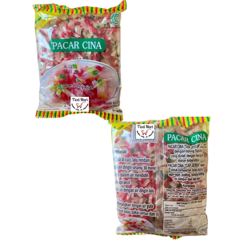 Jual Pacar cina 100gr | Minuman es campur sekoteng kolang kaling bubur ...