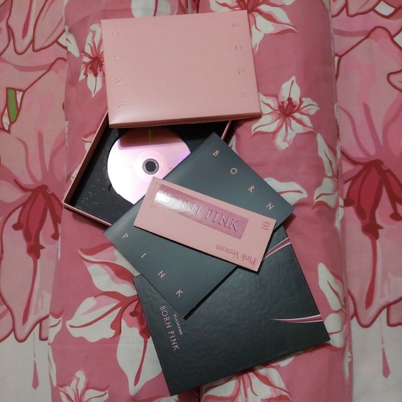 Jual (Album Only) Black Pink BORN PINK Official Album (Pink Version ...