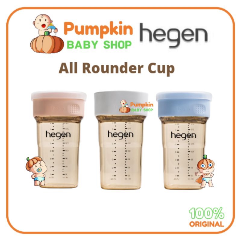 Jual Hegen All Rounder Cup Bottle PPSU 240ml - Botol Hegen Cup Minum ...
