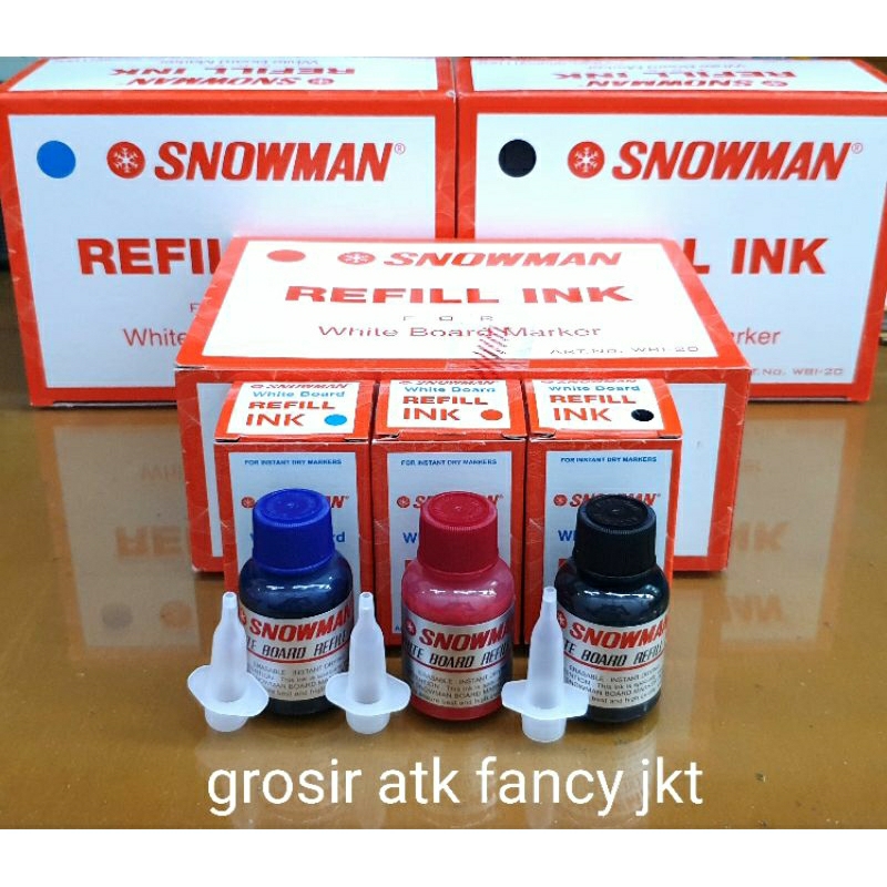Jual WBI 20 Tinta Refill Ink isi tinta Spidol papan tulis White Board ...