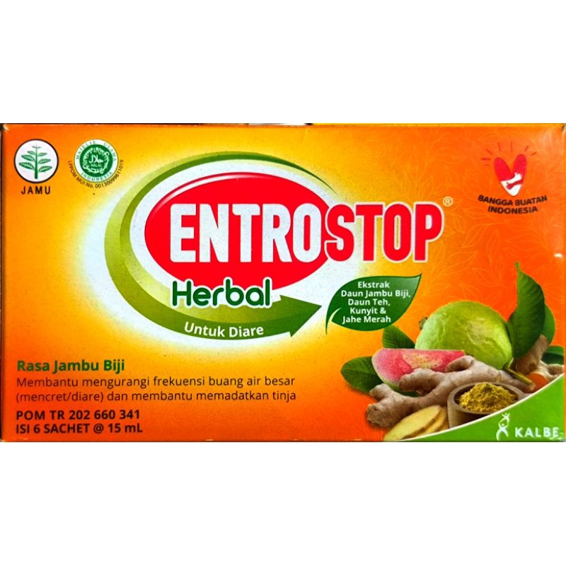 Jual Entrostop Herbal Sirup 6 Sachet | Shopee Indonesia