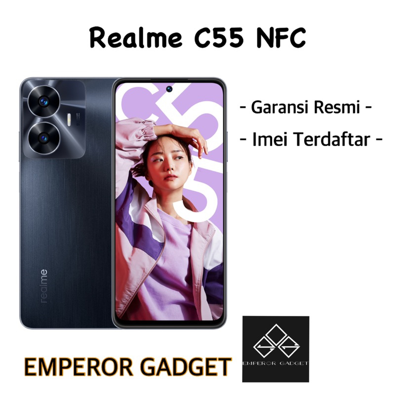 Jual Realme C55 NFC Ram 8/256 GB - 6/128 GB Garansi Resmi | Shopee ...