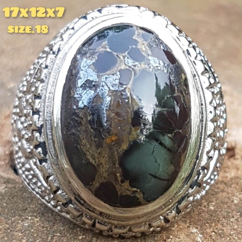 Jual Pirus Persia Natural Hijau Army Gradasi Hitam HQ A623 | Shopee ...