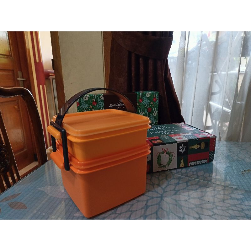Jual Rantang 2 Susun Jadul Tupperware | Shopee Indonesia
