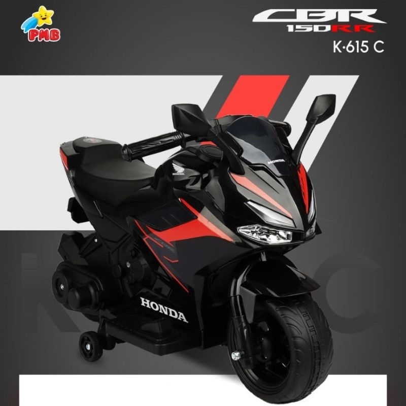 Jual motor aki CBR pmb k615c / mainan motor aki anak CBR 150R foot to ...