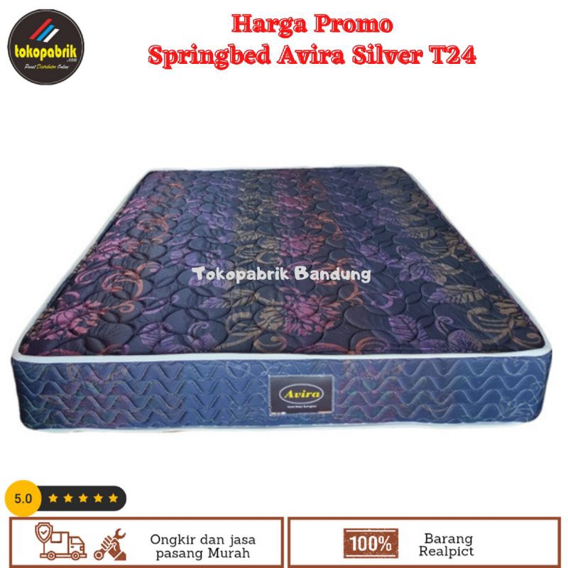 Jual Kasur Springbed 160x200 Minimalis / Spring bed No 2 Murah Bandung ...