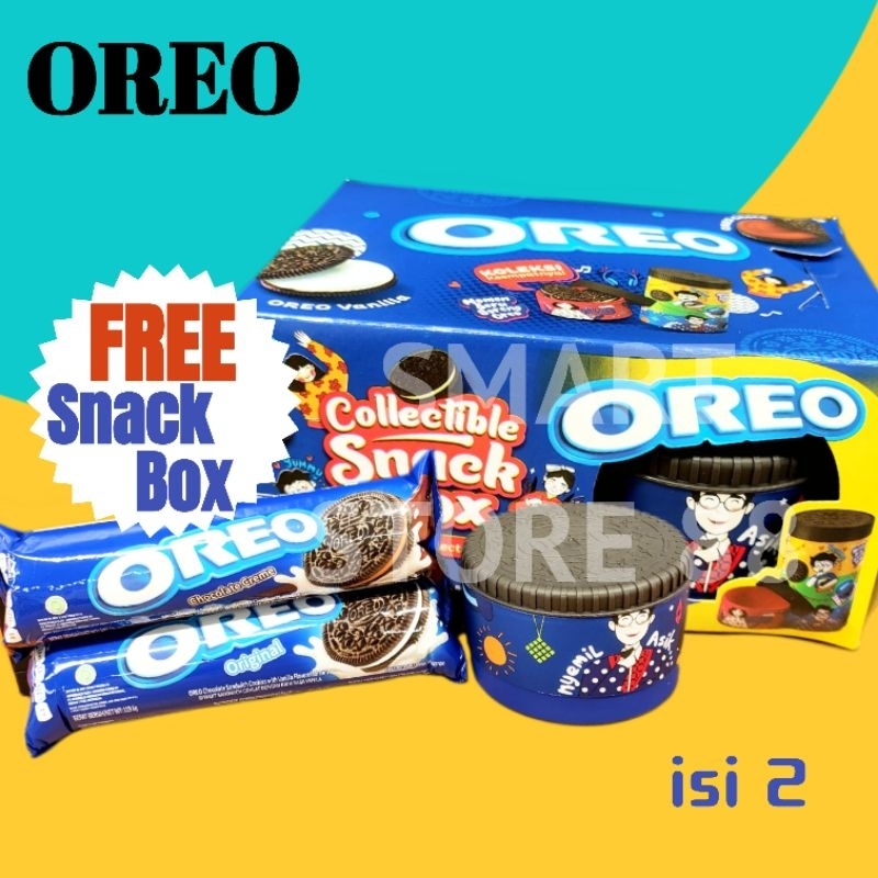 Jual OREO ORIGINAL & CHOCO CREAM BONUS HADIAH LIMITED EDITION | Shopee ...