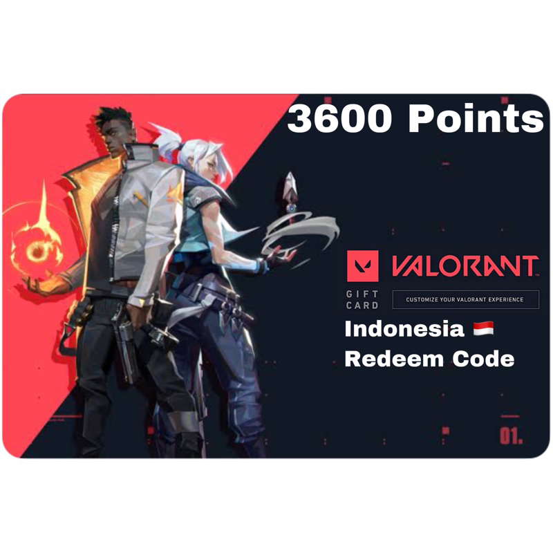 Jual 3600 Valorant Points Indonesia IDR 359.000 Riot Cash Gift Card ...