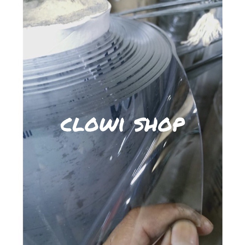 Jual PVC Plastik Mika Lentur - 3mm x 1.2m x 1m (harga jual per 1 meter) | Shopee Indonesia