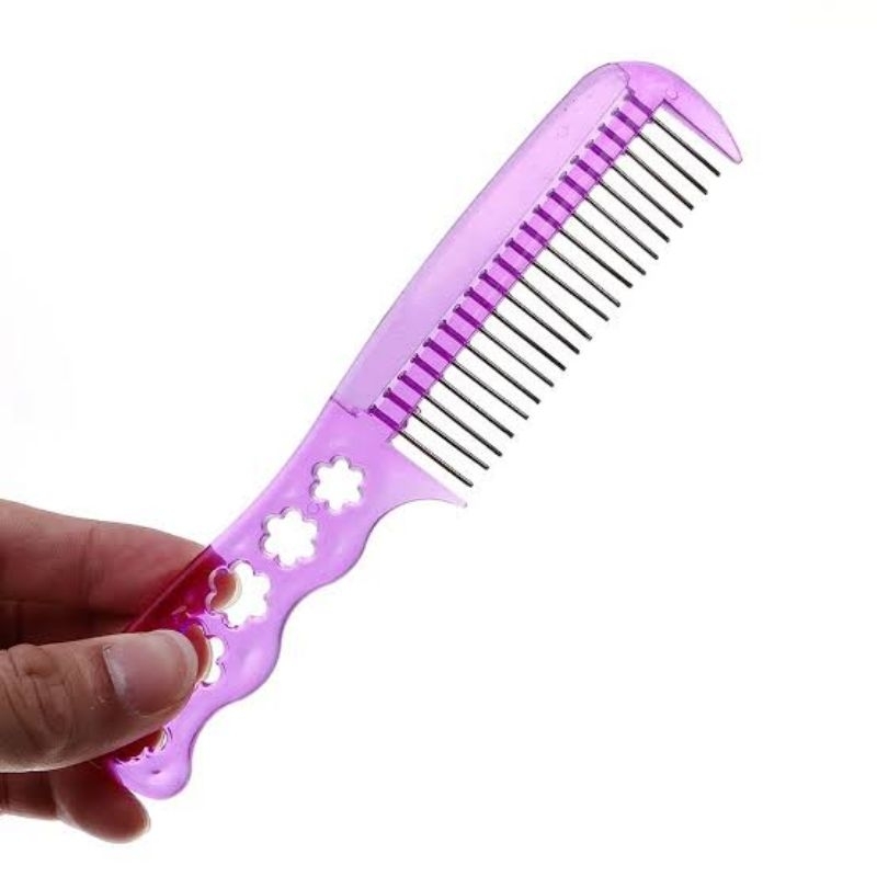 Jual SISIR WIG KECIL BESI RAMBUT PALSU SISIR GERIGI BESI | Shopee Indonesia