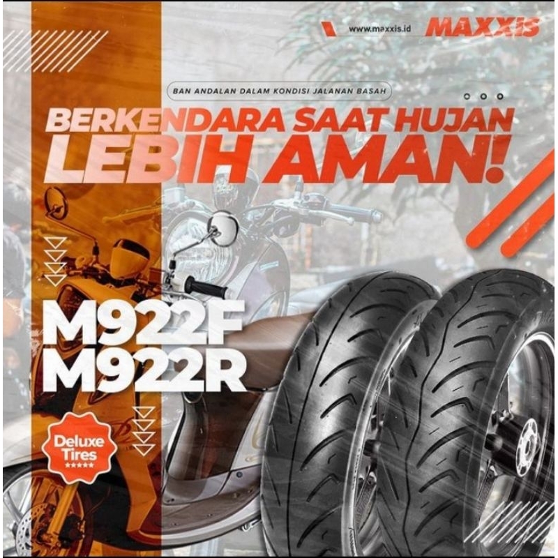 Jual BAN MAXXIS 100/90-12 & 110/90-12 ORIGINAL + pentil (PAKET ...