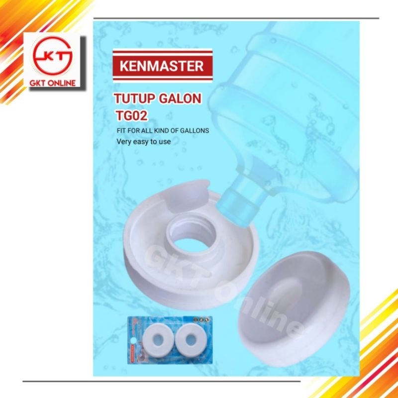 Jual Tutup Galon Dispenser Kenmaster/Tutup Galon Anti Tumpah TG02 ...