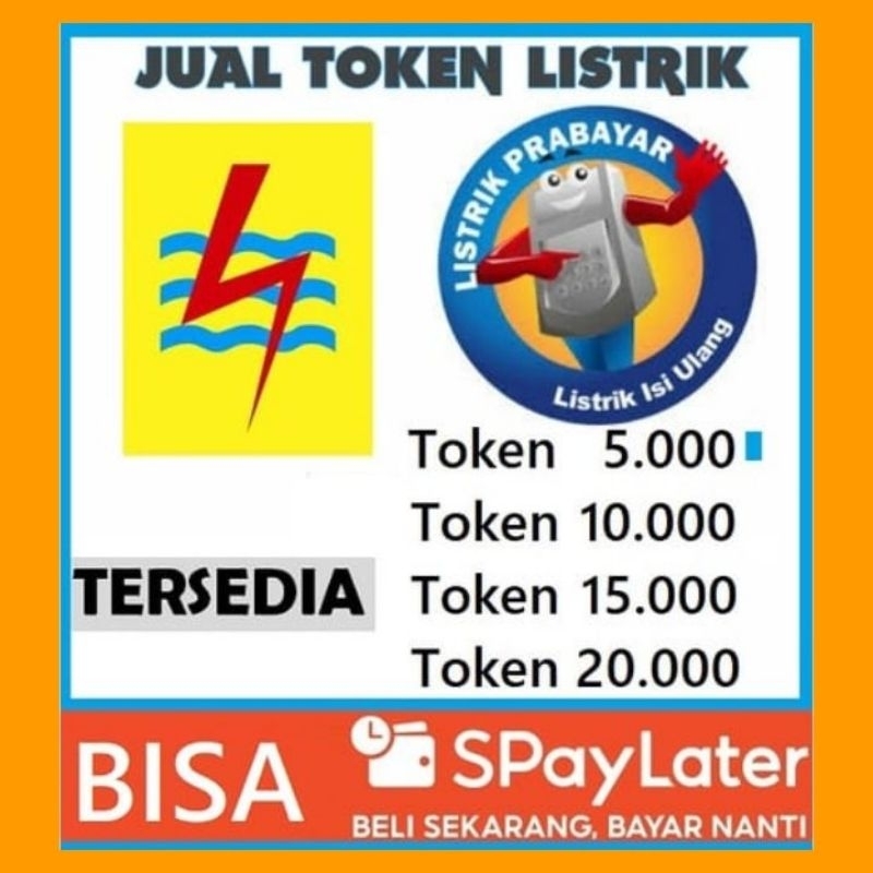 Jual Token Listrik Proses kirim hitungan detik | Shopee Indonesia
