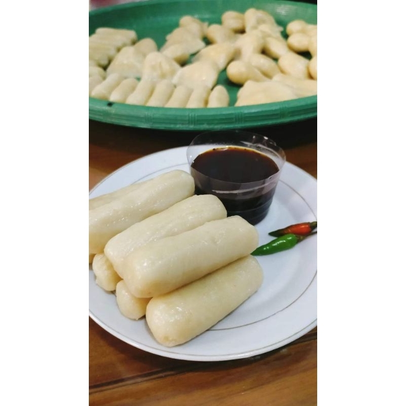 Jual Pempek Dos isi 8 ( 5 lenjer + 3 selem kecil) | Shopee Indonesia