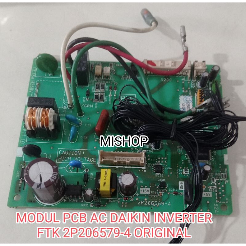 Jual MODUL PCB INDOOR AC DAIKIN INVERTER FTK 2P206569-4 ORIGINAL ...