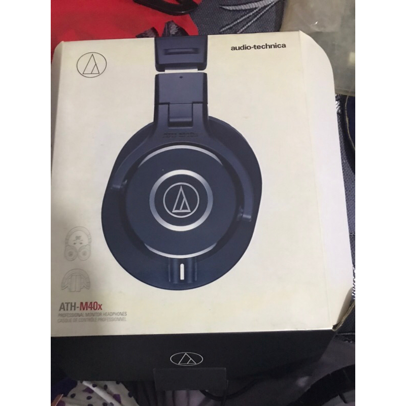 Jual Audio Technica ATH M40X Headphone Studio Monitor | Shopee Indonesia