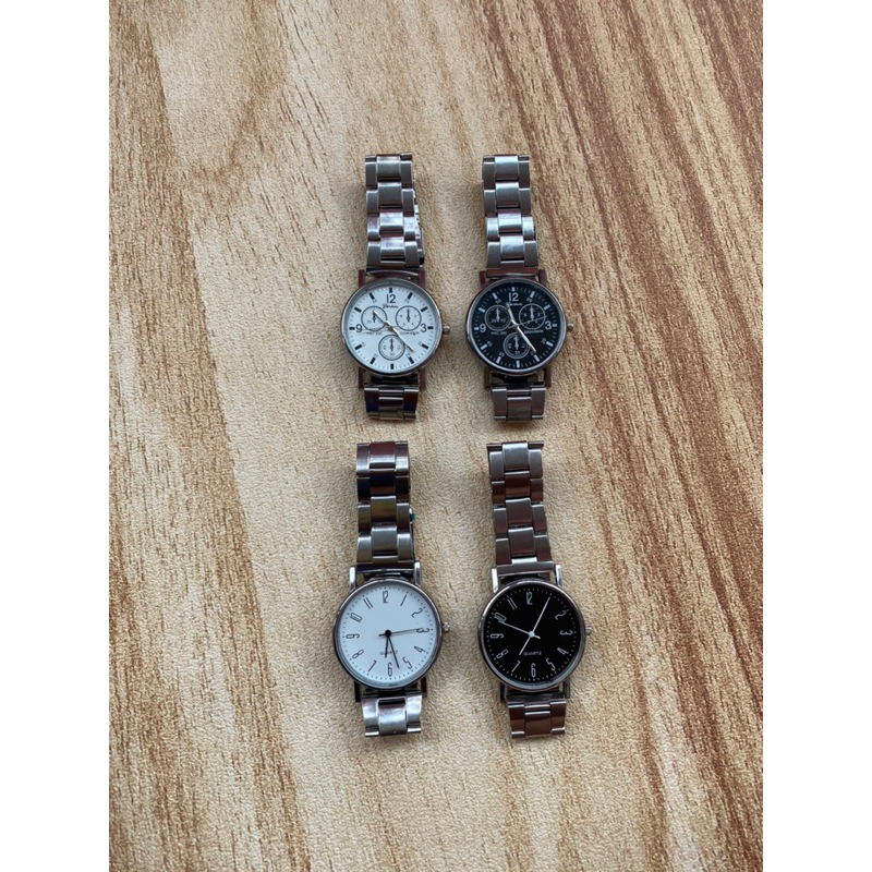 Jual Jam Tangan Rantai Series 2 ( Silver ) Motif B | Shopee Indonesia