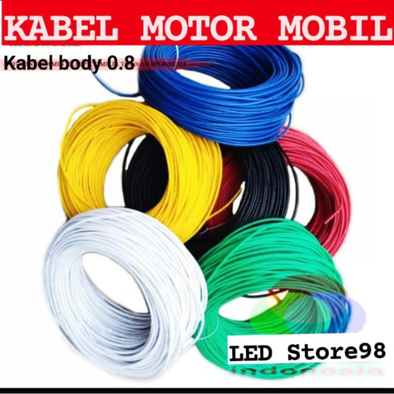 Jual KABEL BODY MOTOR 0.8 PERMETER | Shopee Indonesia