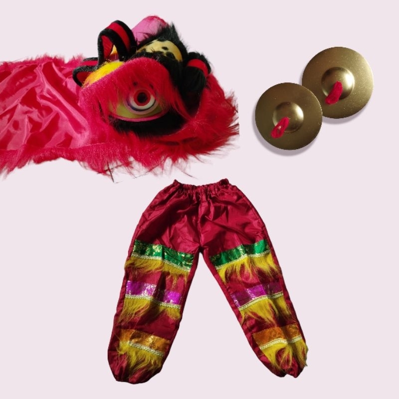 Jual Paket Barongsai Celana dan Ceng Ceng PASTISHOPEE | Shopee Indonesia