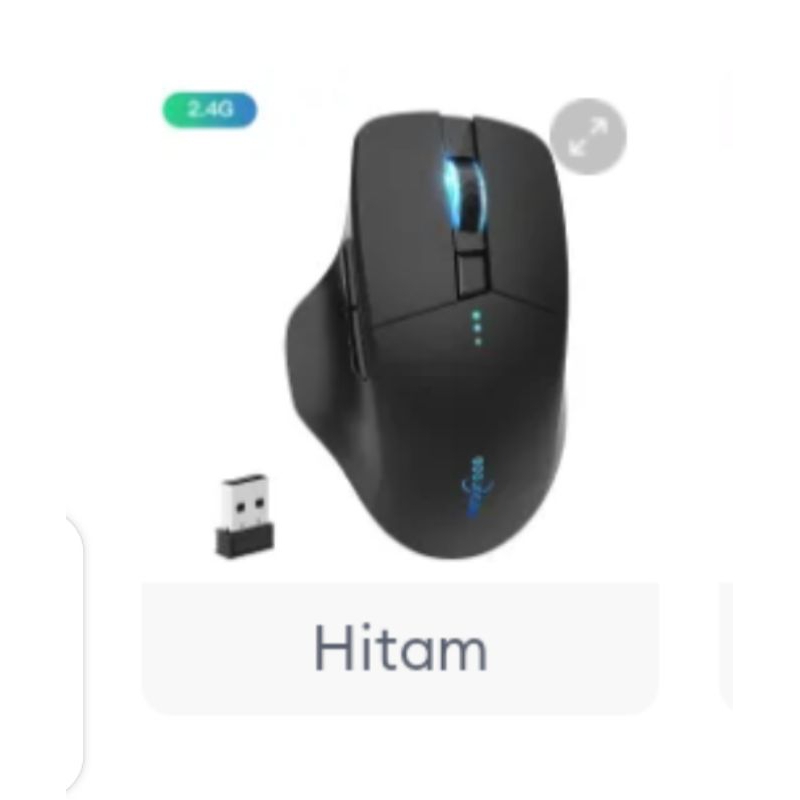 Jual Goojodoq M09 Mouse Gaming 2in1 2.4G+Bluetooth Silent Rechargeable ...