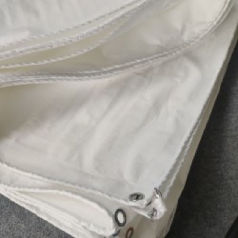 Jual terpal putih tenda ukuran reques / sesuai permintaan | Shopee ...