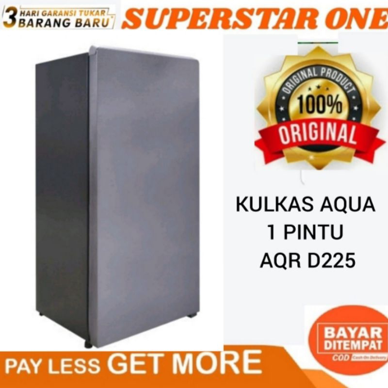 Jual kulkas Aqua 1 pintu AQR D225 kulkas Aqua 1 pintu AQR D225 | Shopee Indonesia