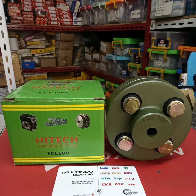 Jual FLEXIBLE COUPLING FCL 100 HITECH JAPAN HIGH TECHNOLOGY | Shopee ...
