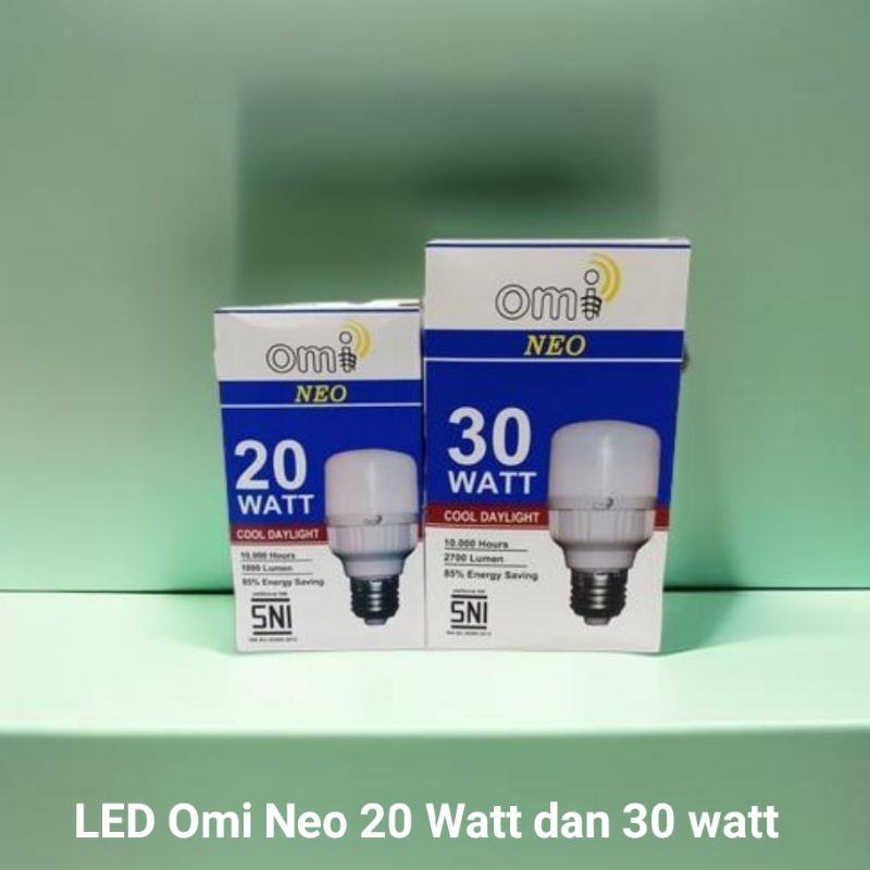 Jual Bohlam LED Omi Neo 20 Watt dan 30 watt | Shopee Indonesia