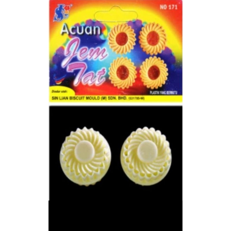 Jual Cetakan Biskuit Acuan Kuih Jem Tat 122 171 173 201 202 244 ...