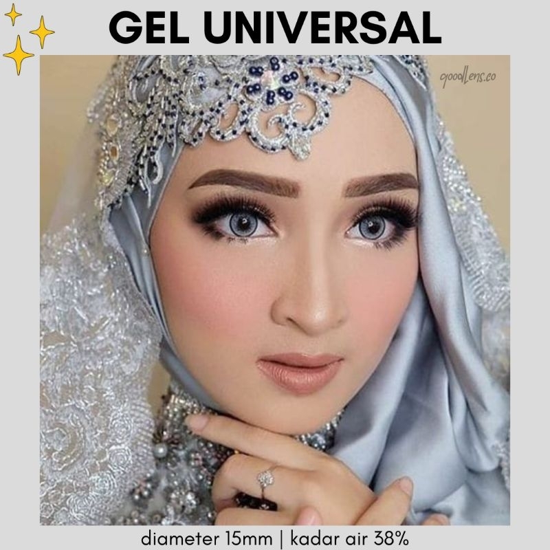 Jual Softlens Top Gel Universal 15mm - Grey (Normal) | Shopee Indonesia