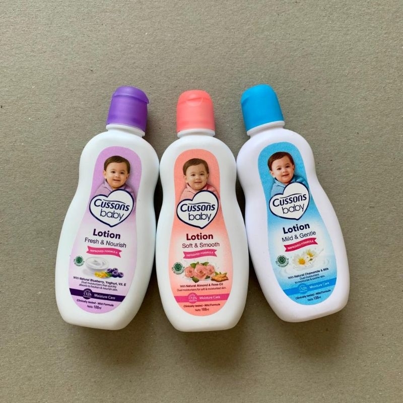 Jual CUSSONS Baby Lotion 100ml & 200ml | Hand and Body Lotion Bayi ...