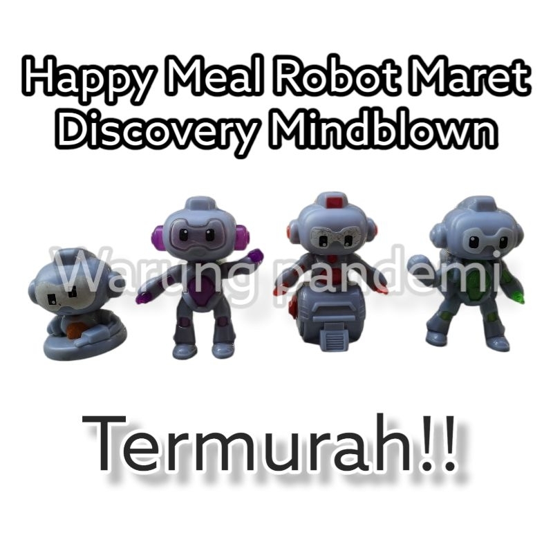 Jual Happy Meal Robot Maret Discovery Mindblown | Shopee Indonesia