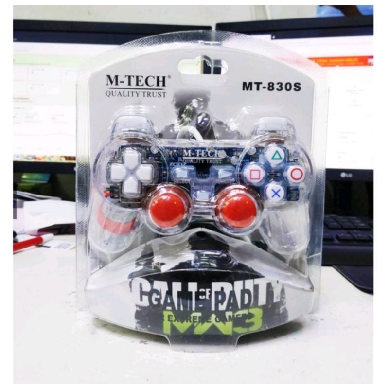 Jual Stick Gamepad Single Transparan M-Tech Stick Laptop PC Joy Stick M ...