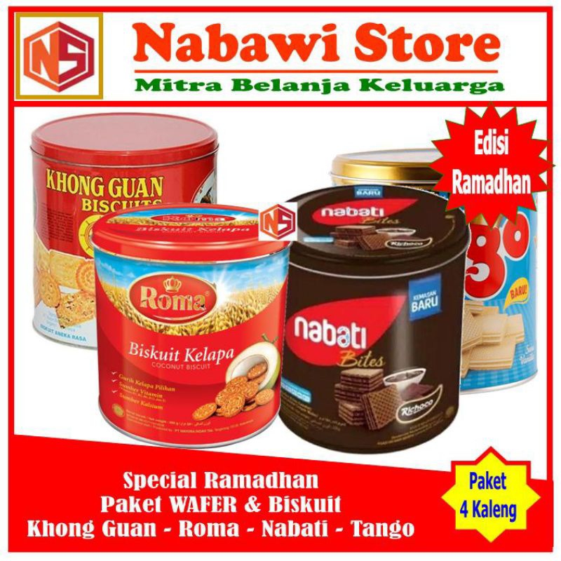 Jual Nabawi Store. Paket Biskuit & Wafer. Khong Guan Assorted Roma ...