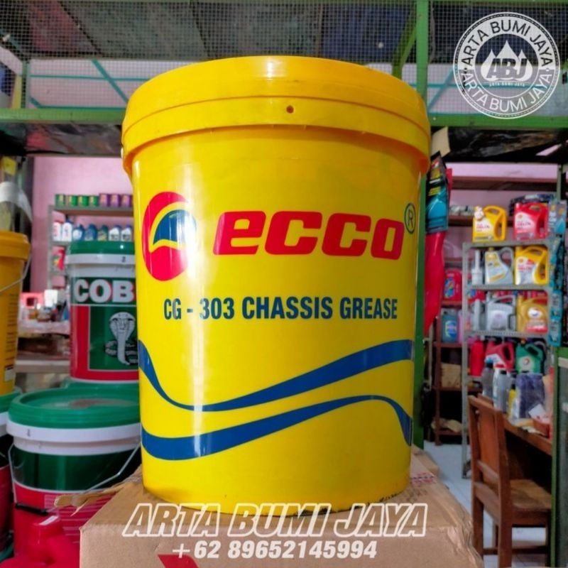 Jual Gemuk/Pasline/Grease/Stampet Ecco 15kg | Shopee Indonesia