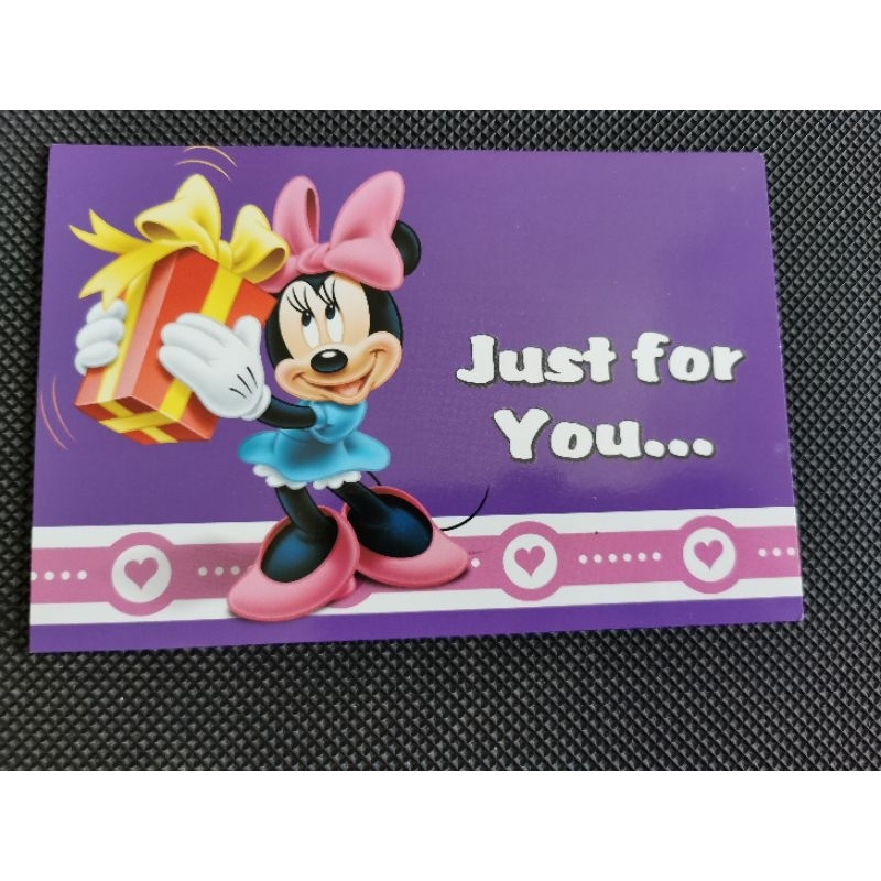 Jual kartu pos mickey mouse/mickey mouse postcard | Shopee Indonesia