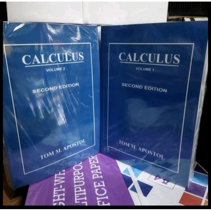Jual calculus jilid 1 dan 2 tom apostol | Shopee Indonesia