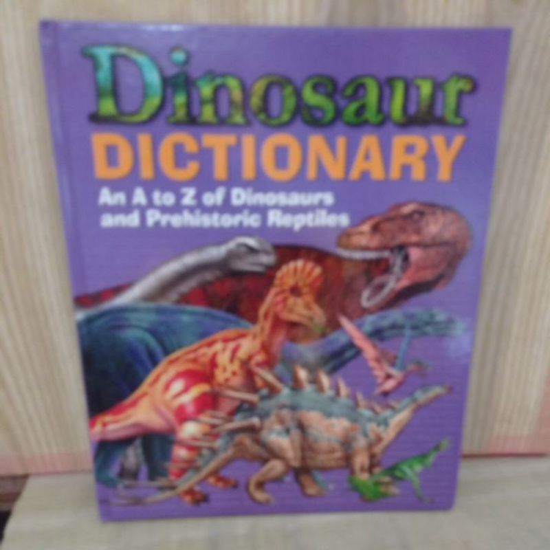 Jual Buku Import : Dinosaur Dictionary an A to Z of Dinosaurs and ...
