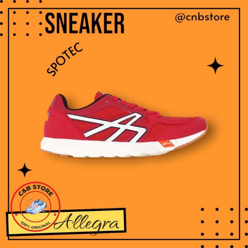 Jual SPOTEC Sepatu SNEAKER Art ALLEGRA | Shopee Indonesia