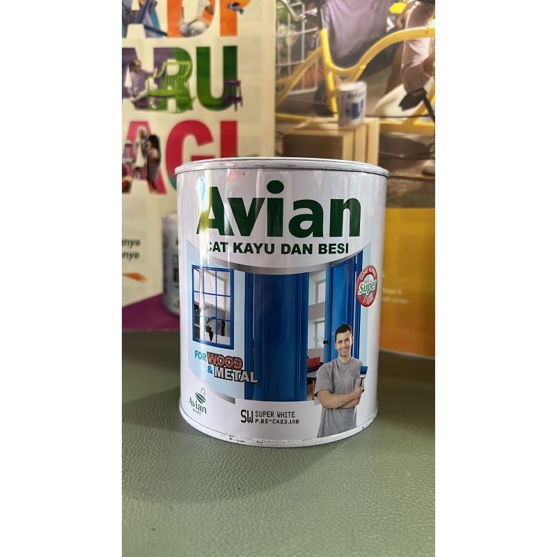 Jual Avian cat kayu dan besi 0.9 Liter | Shopee Indonesia