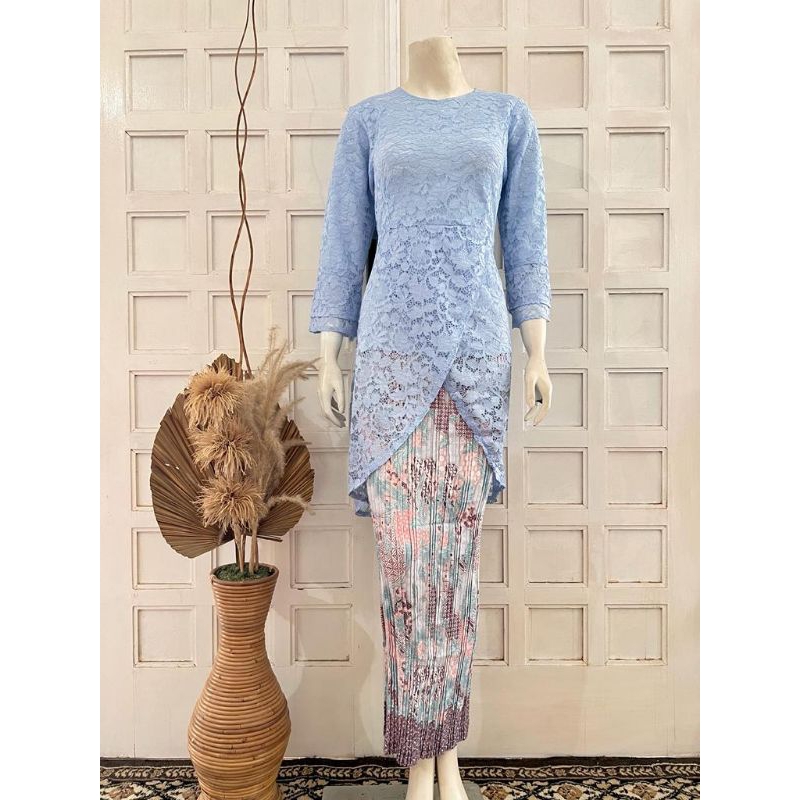 Jual ATASAN KEBAYA BROKAT ALEA SILANG/KEBAYA SERAGAMAN PESTA/KEBAYA ...