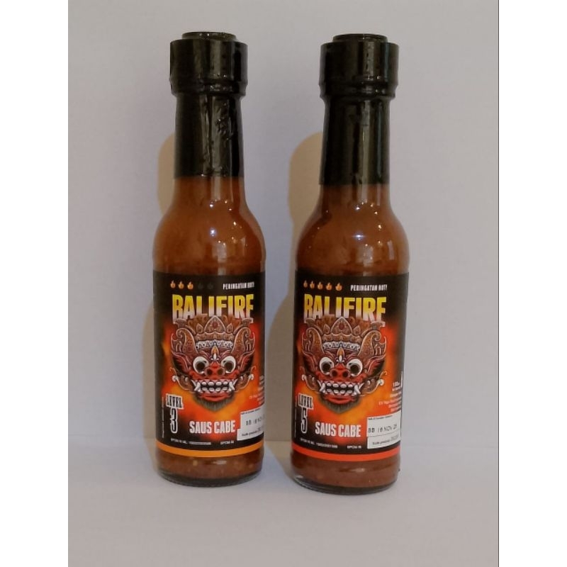 Jual (FREE 1botol level 3) Saus Cabe Carolina Reaper & Red Habanero ...